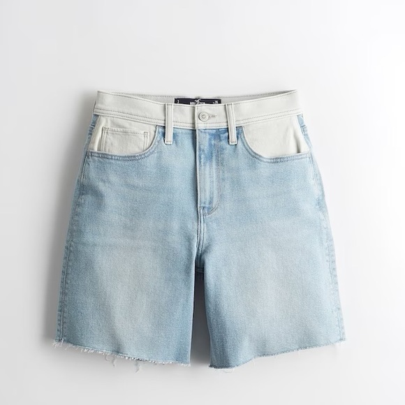 Hollister | Shorts | Nwt Ultra Highrise Dad Short | Poshmark